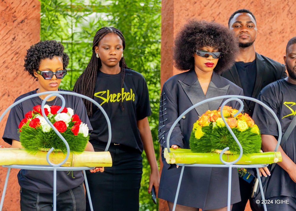 Sheebah Karungi yunamiye inzirakarengana za Jenoside zishyinguye mu Rwibutso Rwa Kigali (Amafoto ...