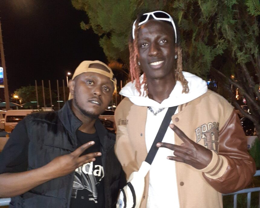 Umuhanzi Eyo Fabulous yagarutse mu Rwanda yakirwa na Khalfan na Iyzo ...