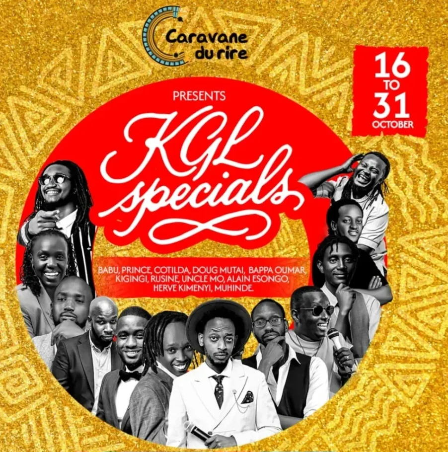 Iserukiramuco ry’urwenya ‘Caravane du rire’ rigiye kubera mu Rwanda ku ...